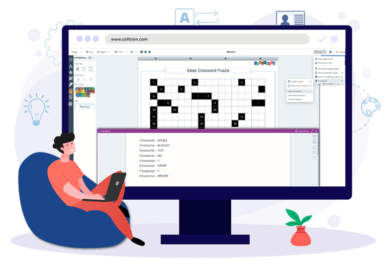Personal Boards - MyBoard - Colltrain - Collaborative training tools